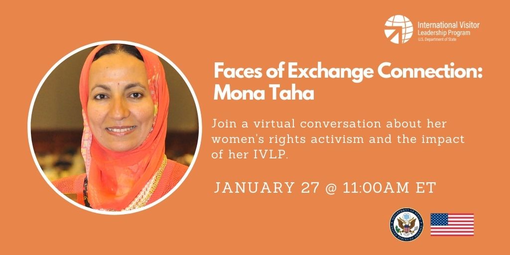 #FacesOfExchange Connection of 2021 with Mona Taha • World Affairs ...